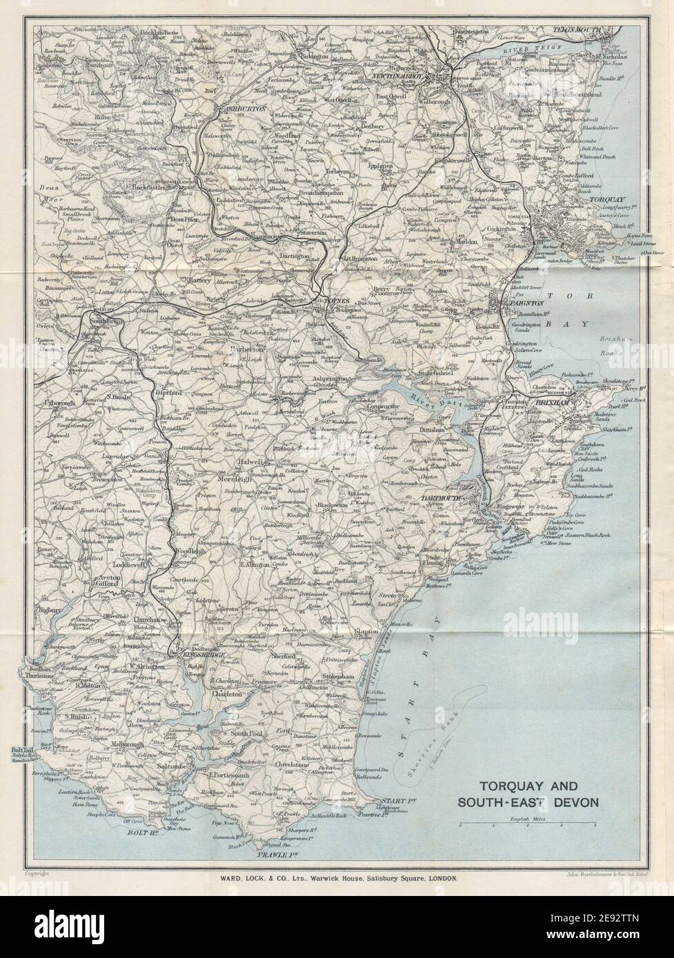 SOUTH HAMS & TORBAY Paignton Brixham Totnes Salcombe Kingsbridge. Devon ...