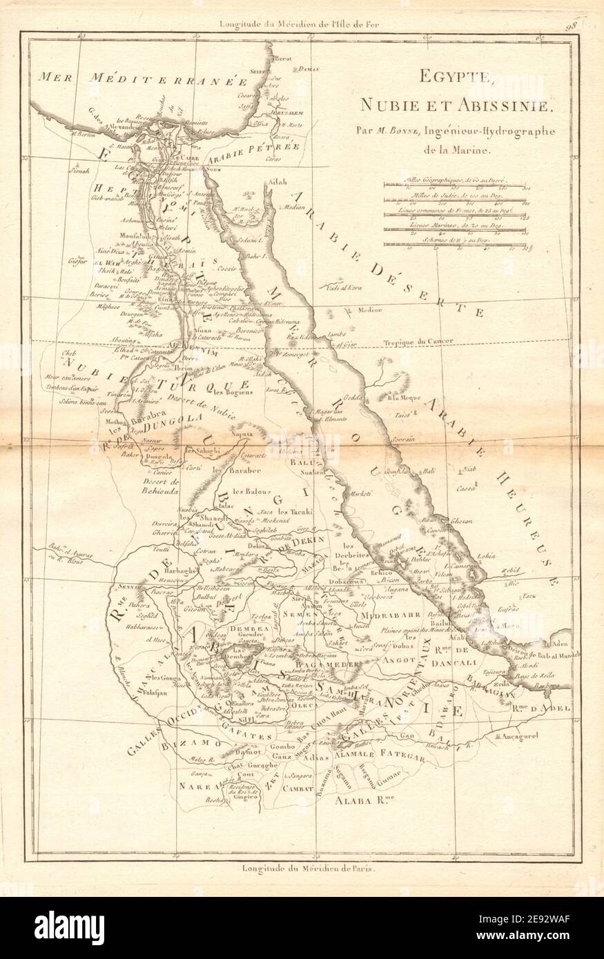 Abyssinia map hi-res stock photography and images - Alamy