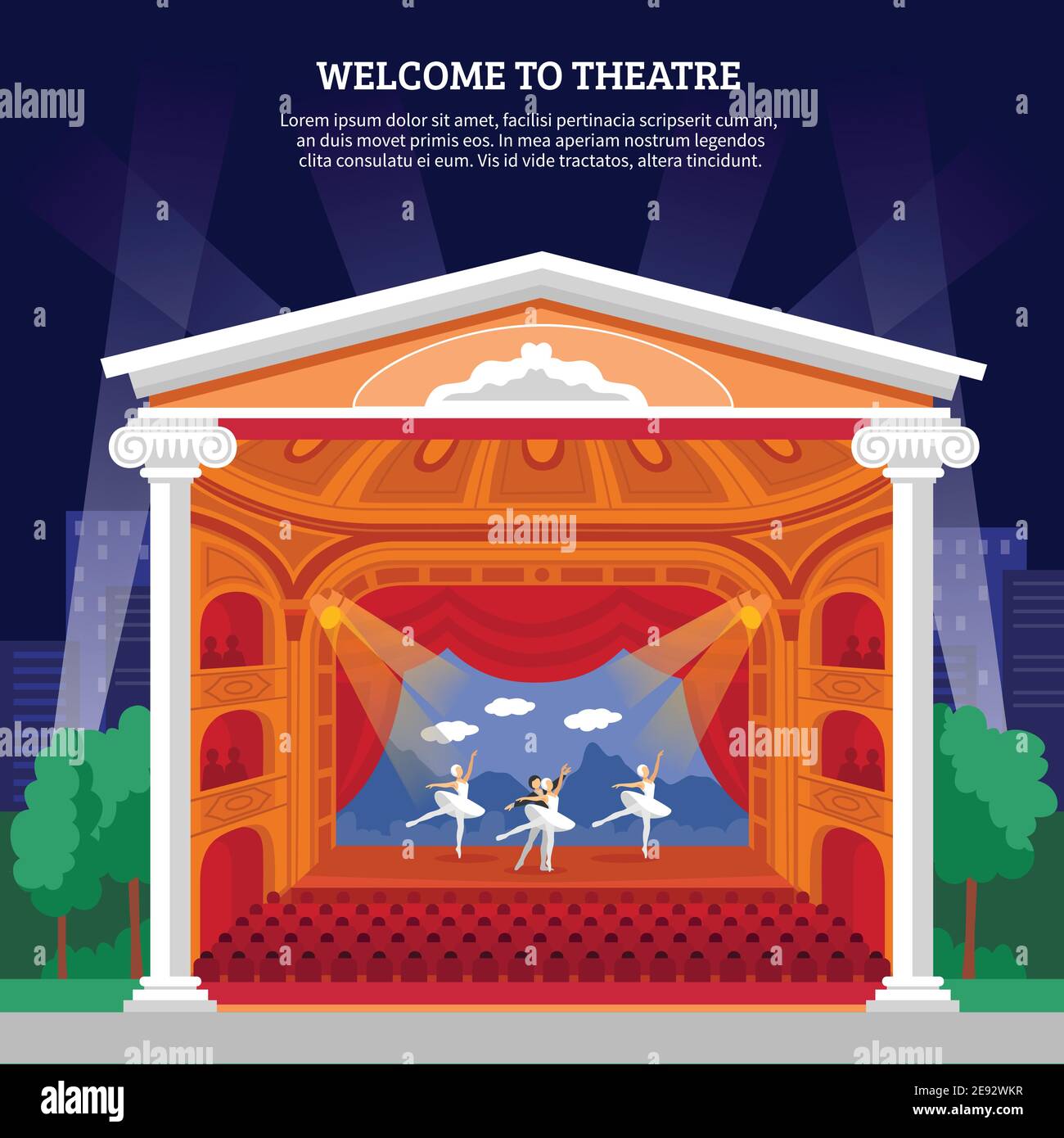 Clip Art Theatre Program