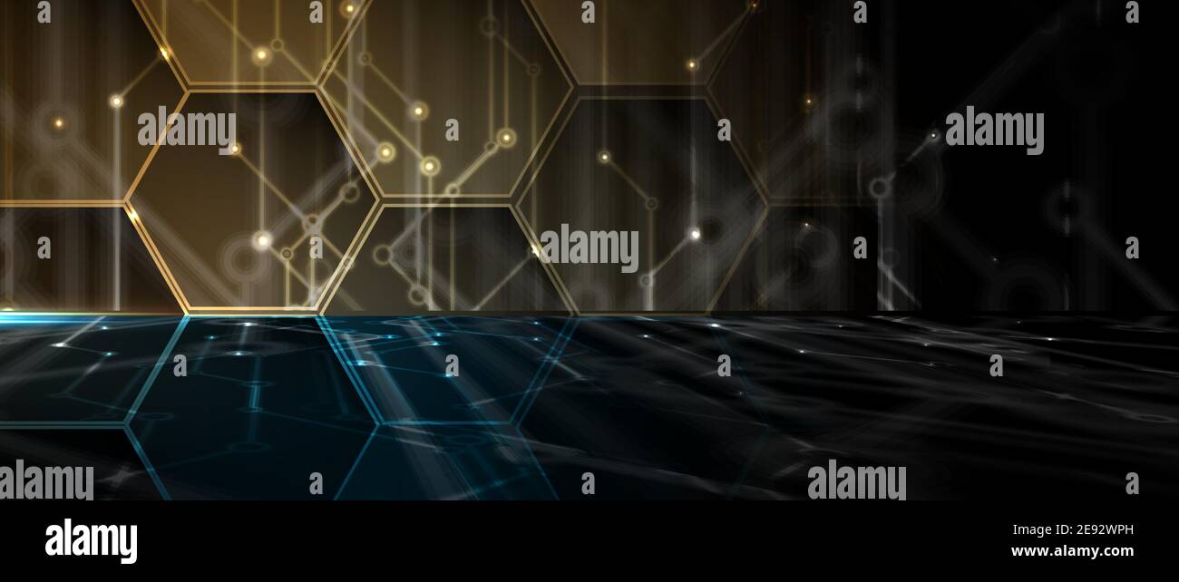 Technology innovation background, idea of global business solution ...