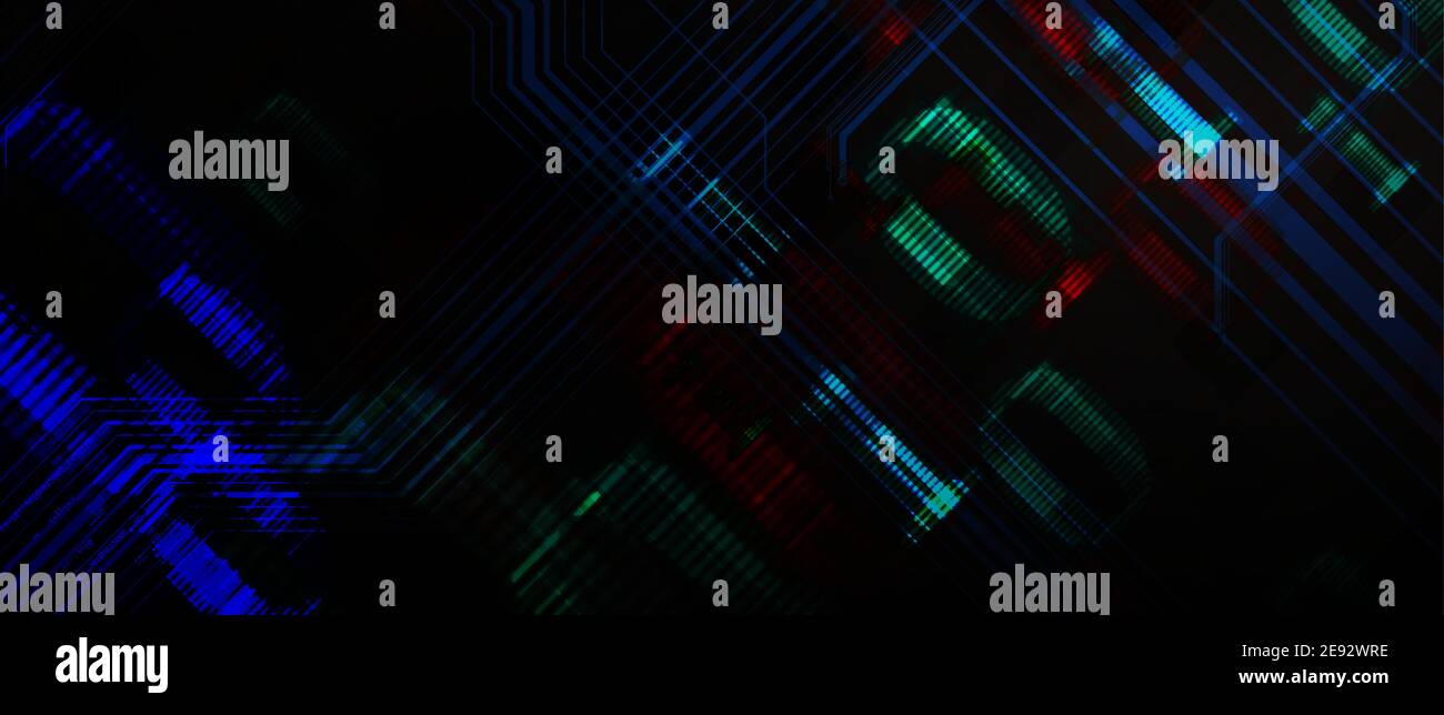 Technology abstract information coding hi-res stock photography and ...