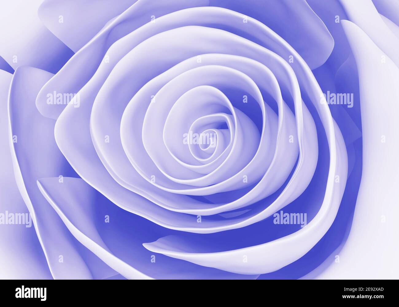 elegant blue rose close up, flower background, 3d render Stock Photo ...