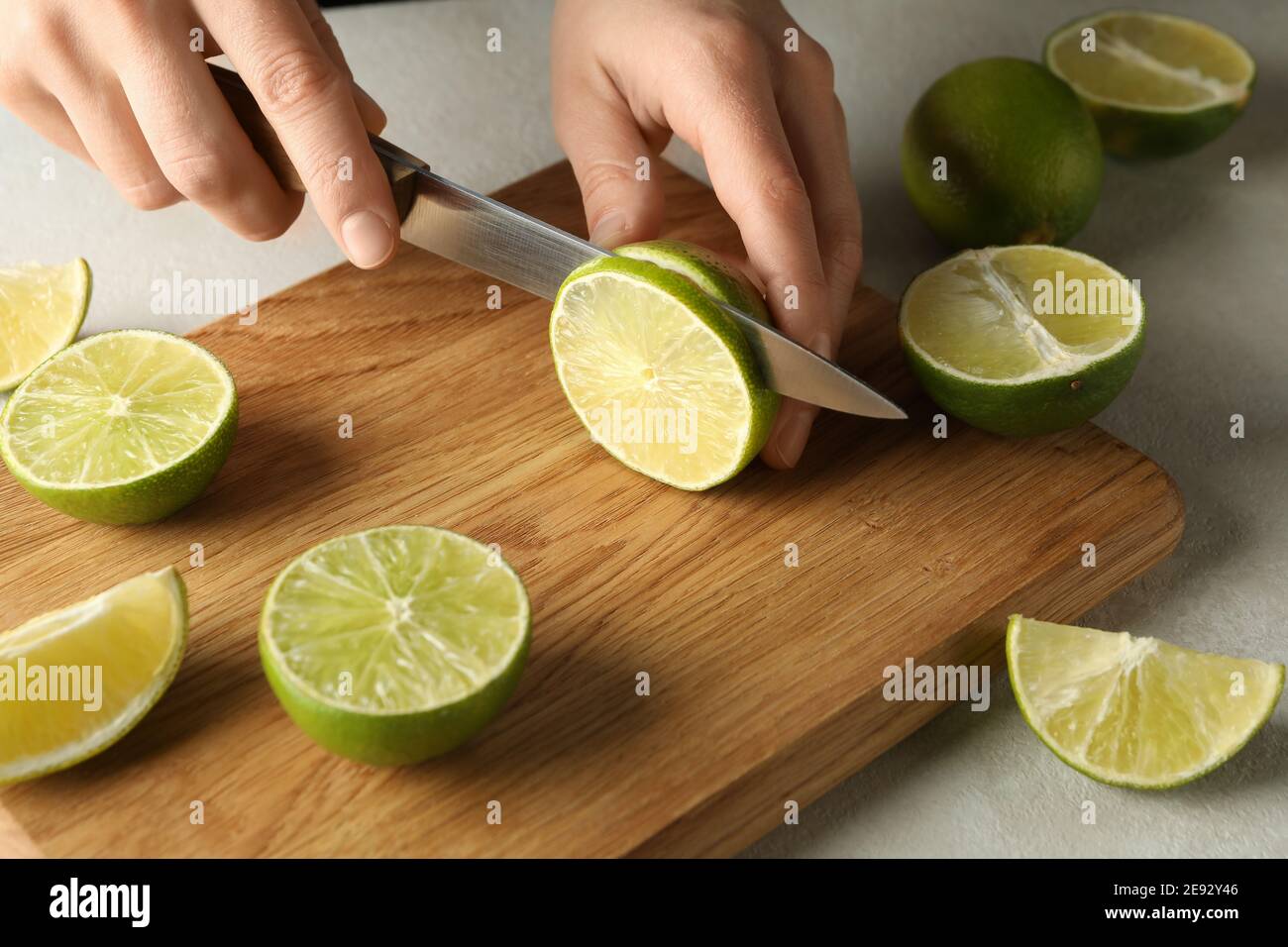 Lime cuts hi-res stock photography and images - Alamy