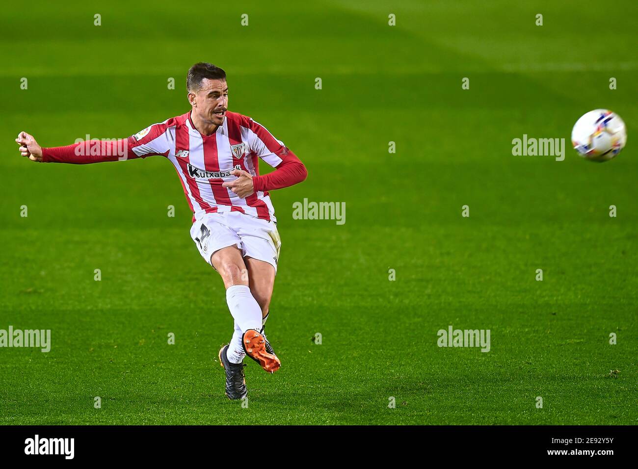 Dani Garcia of Athletic Club during the La Liga match between FC Barcelona played at Camp Nou ...