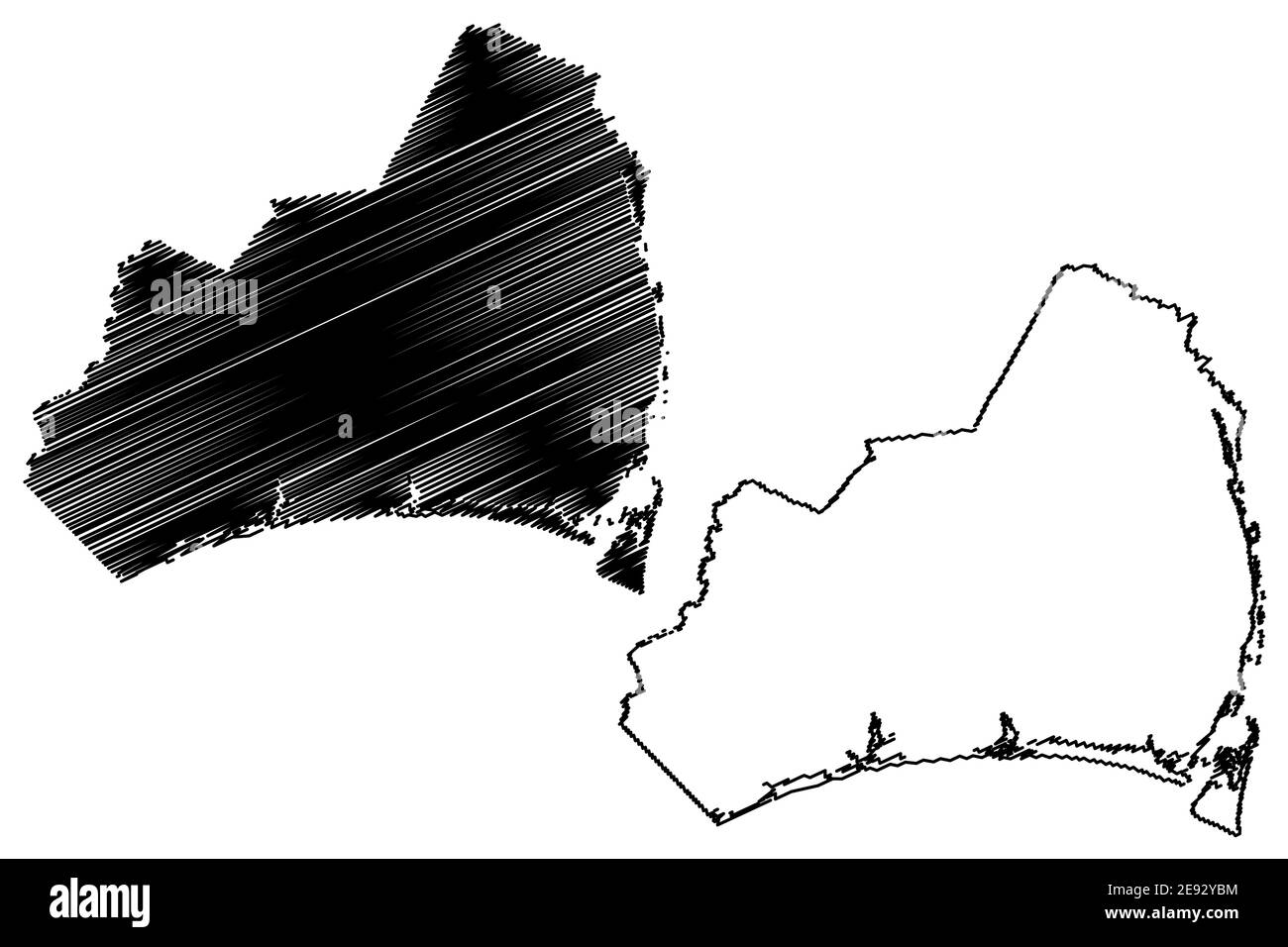 Brunswick County, North Carolina State (U.S. county, United States of ...