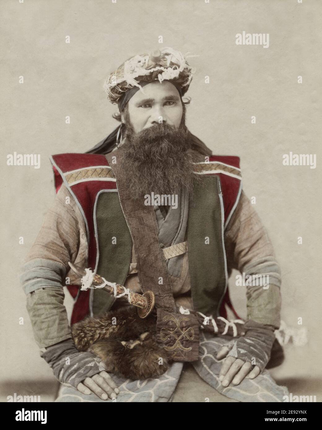 Ainu man japan hi-res stock photography and images - Alamy
