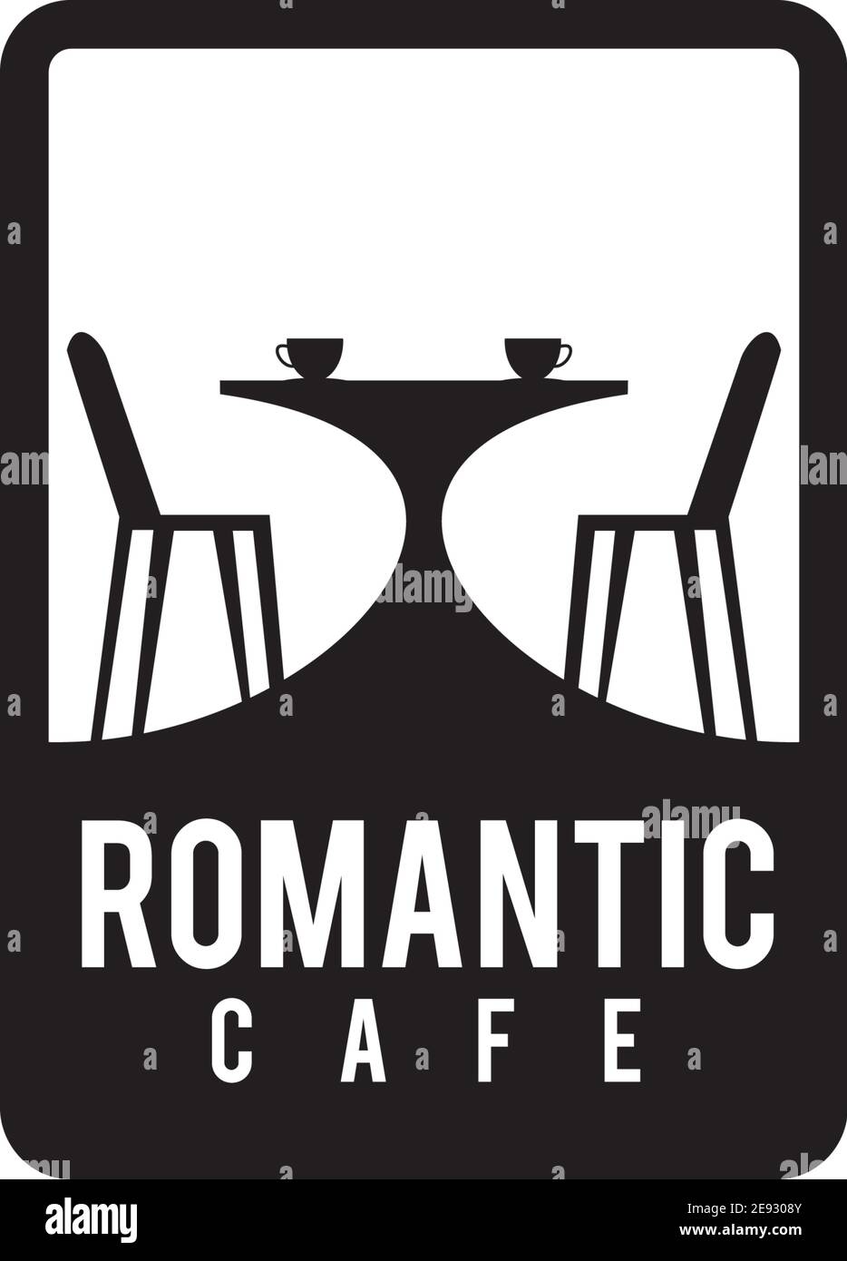Romantic lunch Stock Vector Images - Alamy