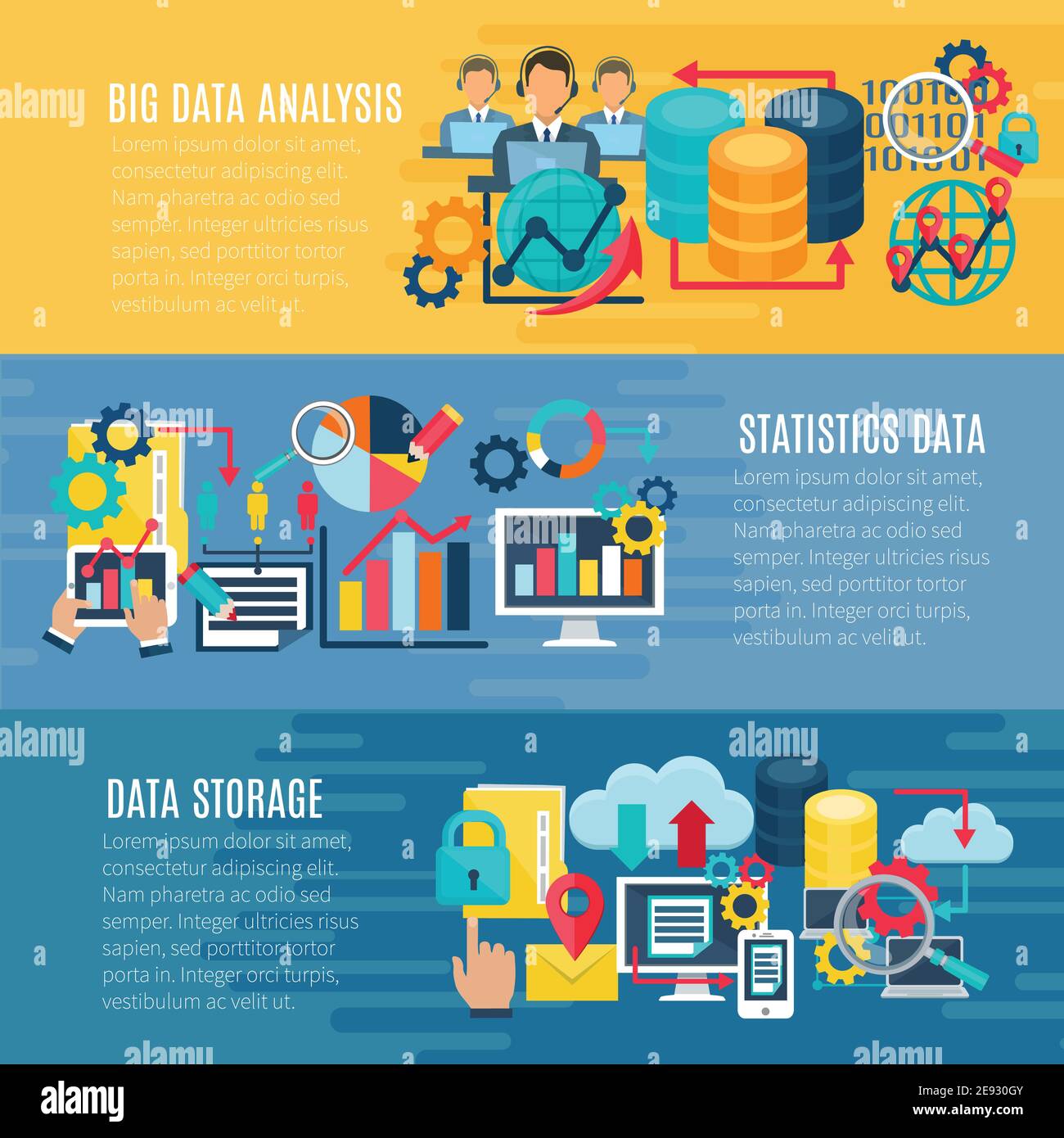 Big data statistic analysis storage en processing techniques 3 flat ...
