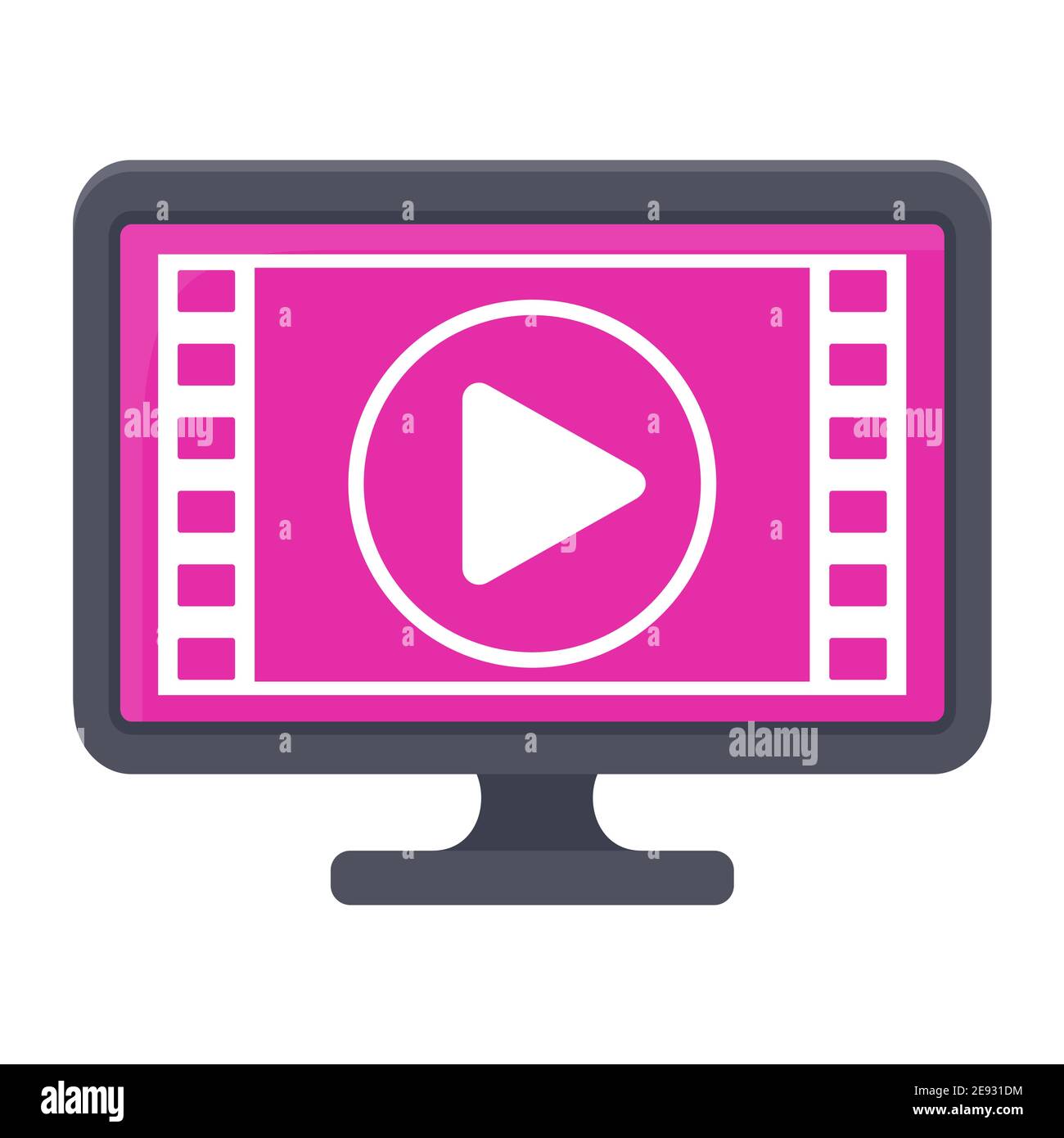 Digital movie distribution Stock Vector Images - Alamy