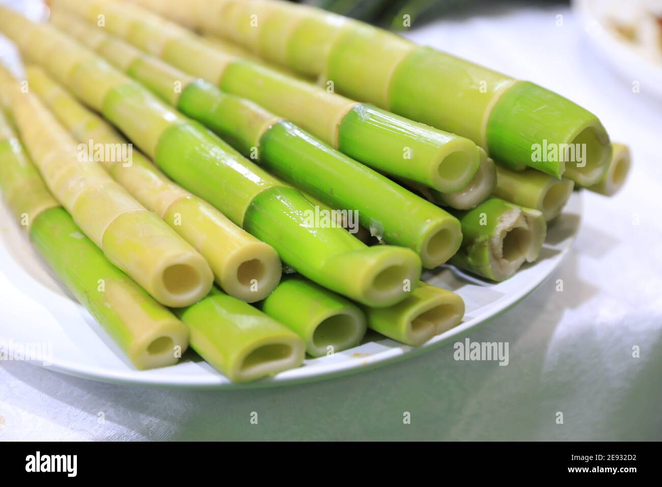 Fresh bamboo shoots Stock Photo - Alamy