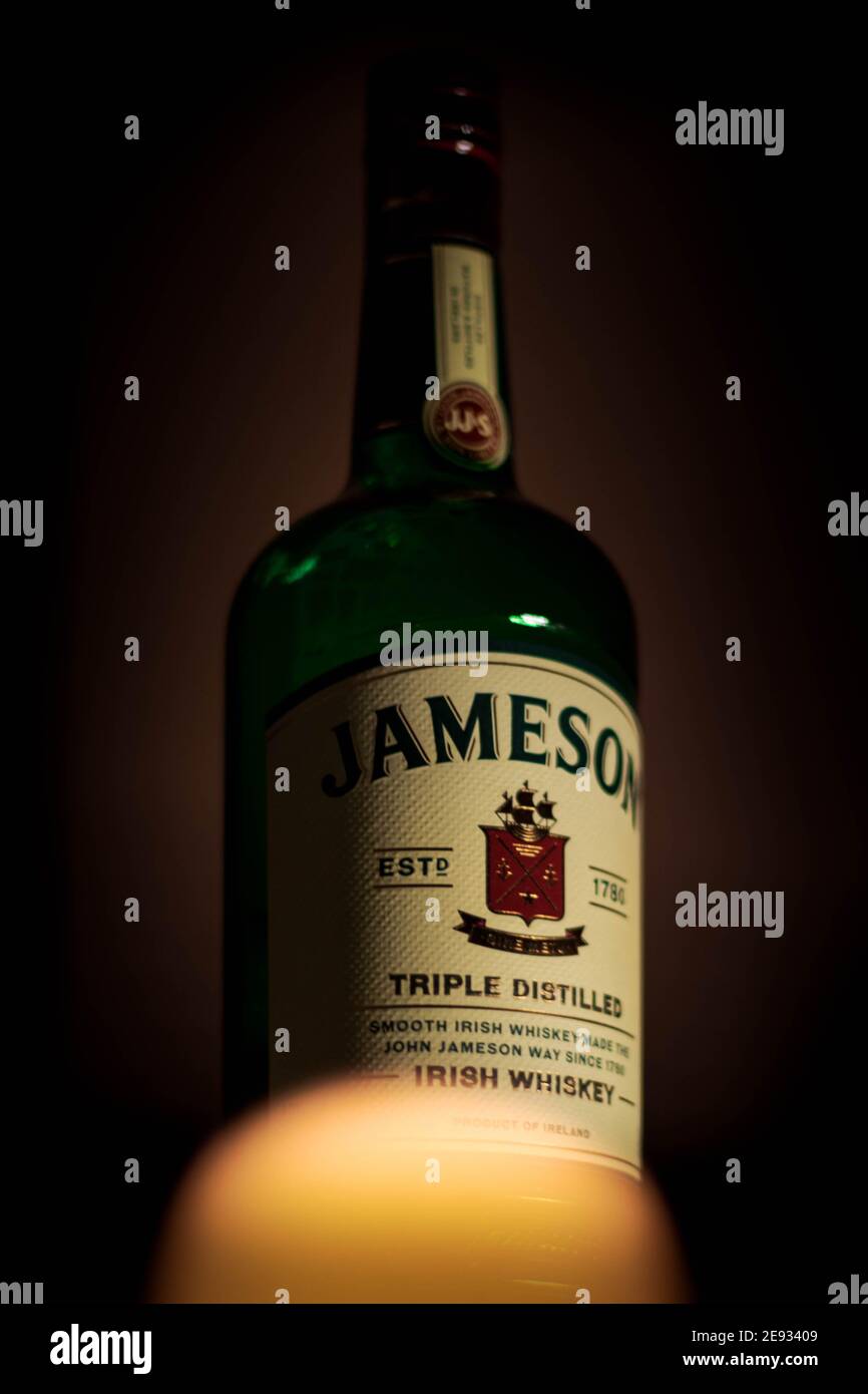 Photo of jameson whiskey hi-res stock photography and images - Alamy