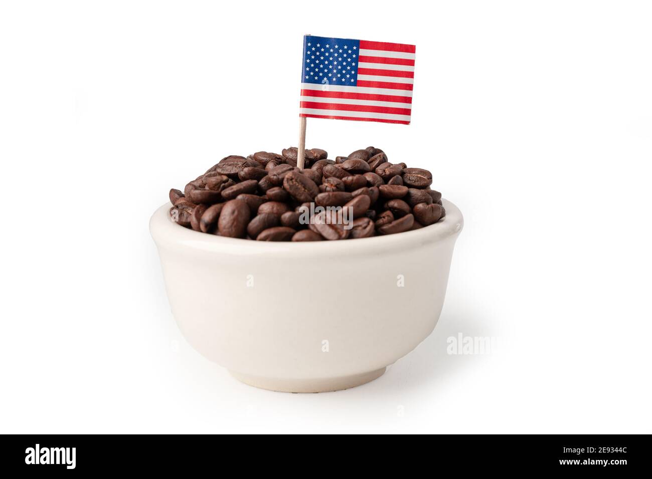 Usa flag tea cup hi-res stock photography and images - Alamy