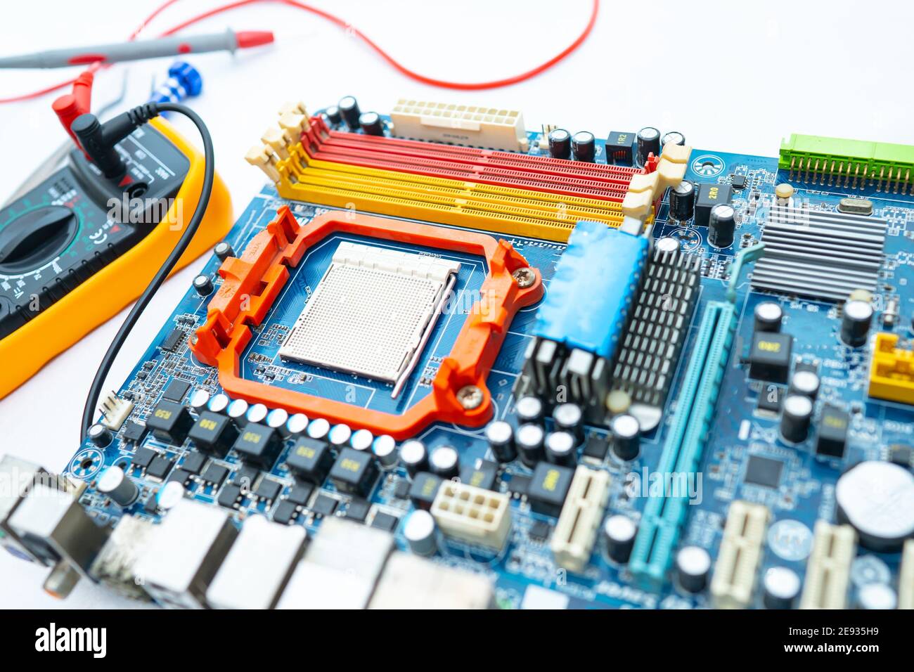 Multimeter with main board, maintenance, repairing and checking ...