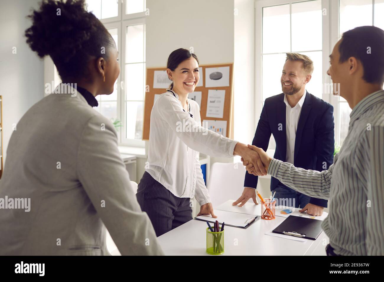 Agreement, deal, business success concept Stock Photo - Alamy