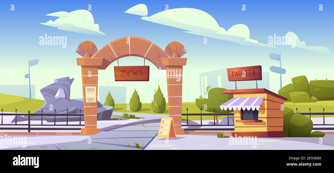 Zoo Entrance Gates High Resolution Stock Photography and Images - Alamy