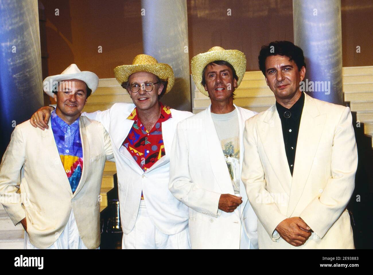 Sailor, britische Band, vor einem Auftritt, Deutschland um 1995 Stock ...