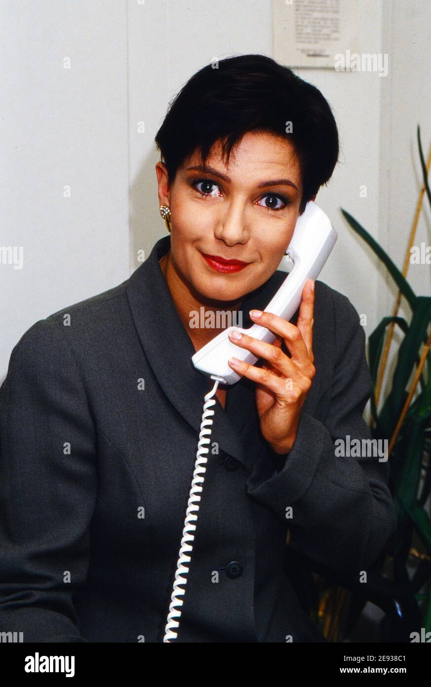 Raphaela Dell, deutsche Schauspielerin und Fernsehansagerin beim ZDF in ...