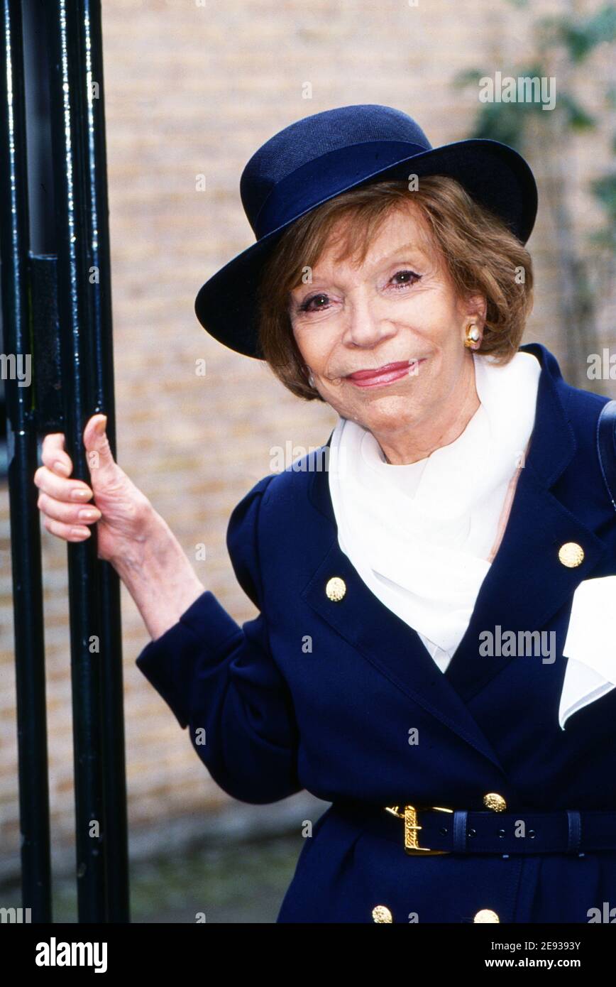Tilly Lauenstein, deutsche Schauspielerin und Synchronsprecherin, Deutschland um 1993 Stock ...