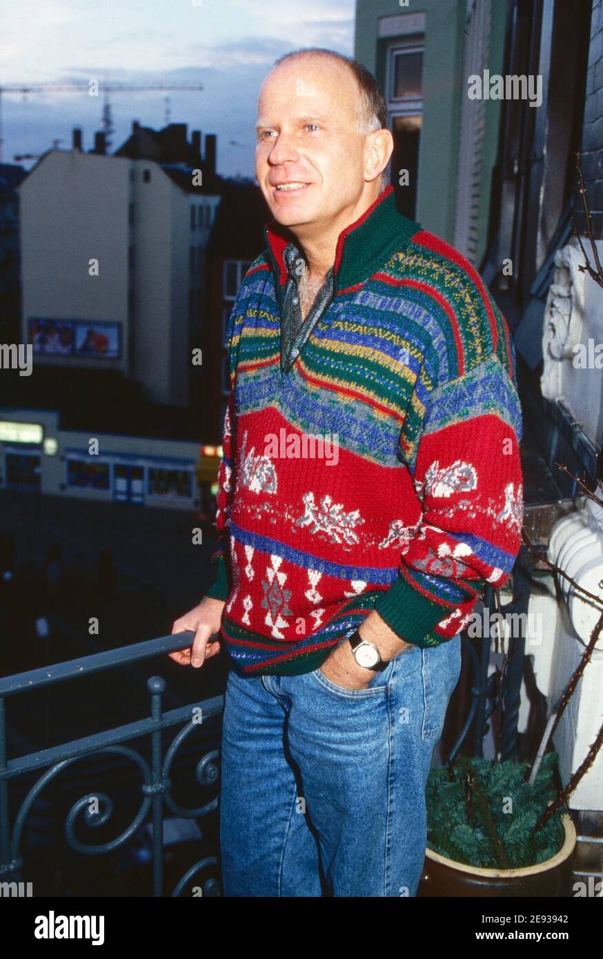 Zuhause bei Lutz Mackensy, deutscher Schauspieler, Hörspiel- und ...