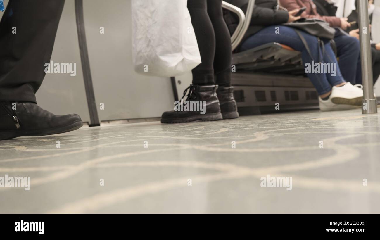 Subway Legs High Resolution Stock Photography and Images - Alamy