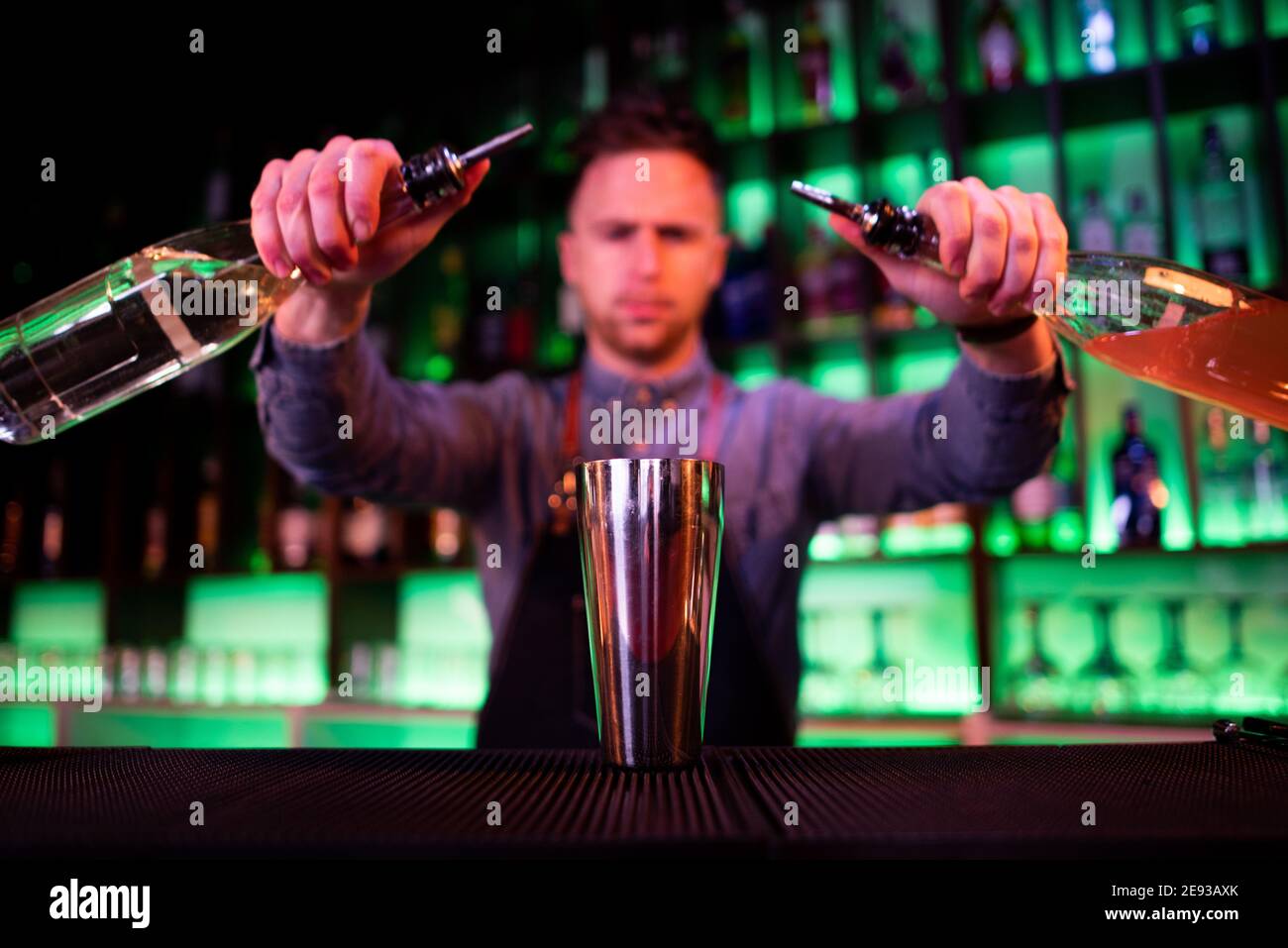 Boy working as a waiter hi-res stock photography and images - Alamy