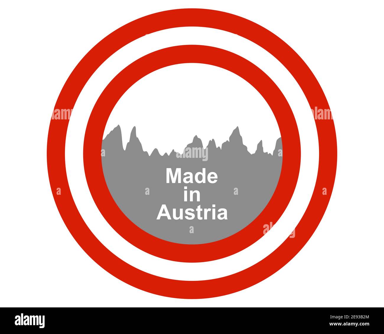 Quality seal made in Austria Stock Photo - Alamy