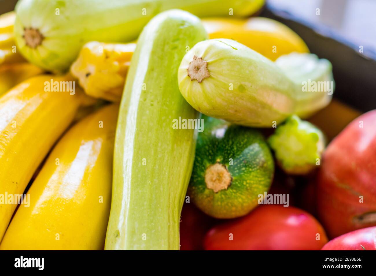 Assorted vegetables straight from the farm to restaurant Stock Photo ...