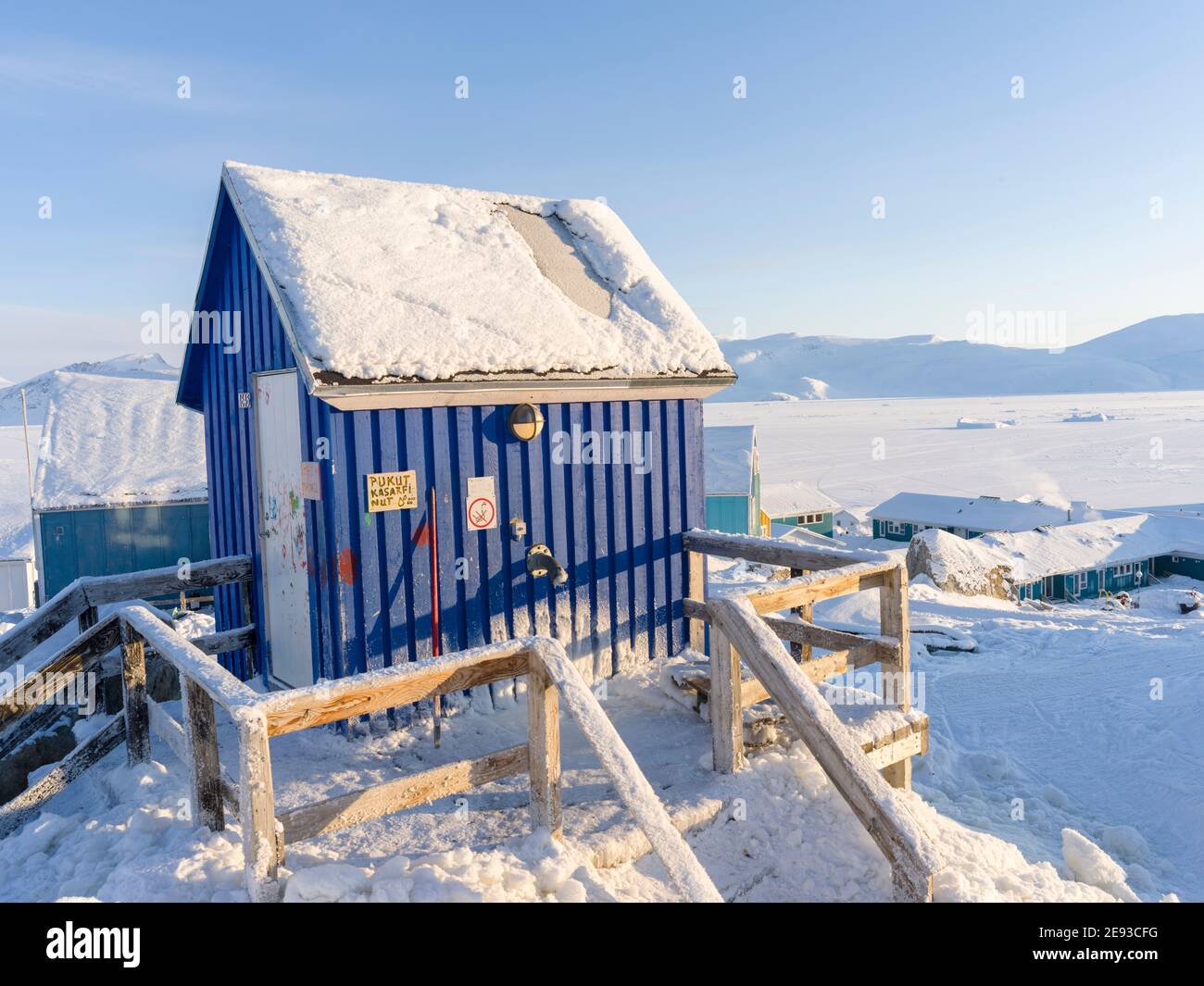 Public water supply, most houses have no running water. The traditional ...