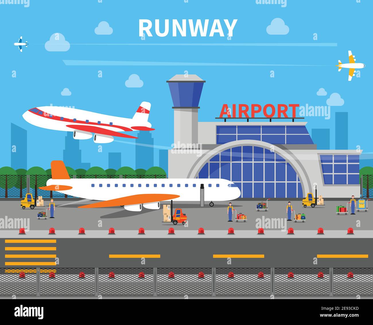 Airport Building Clipart