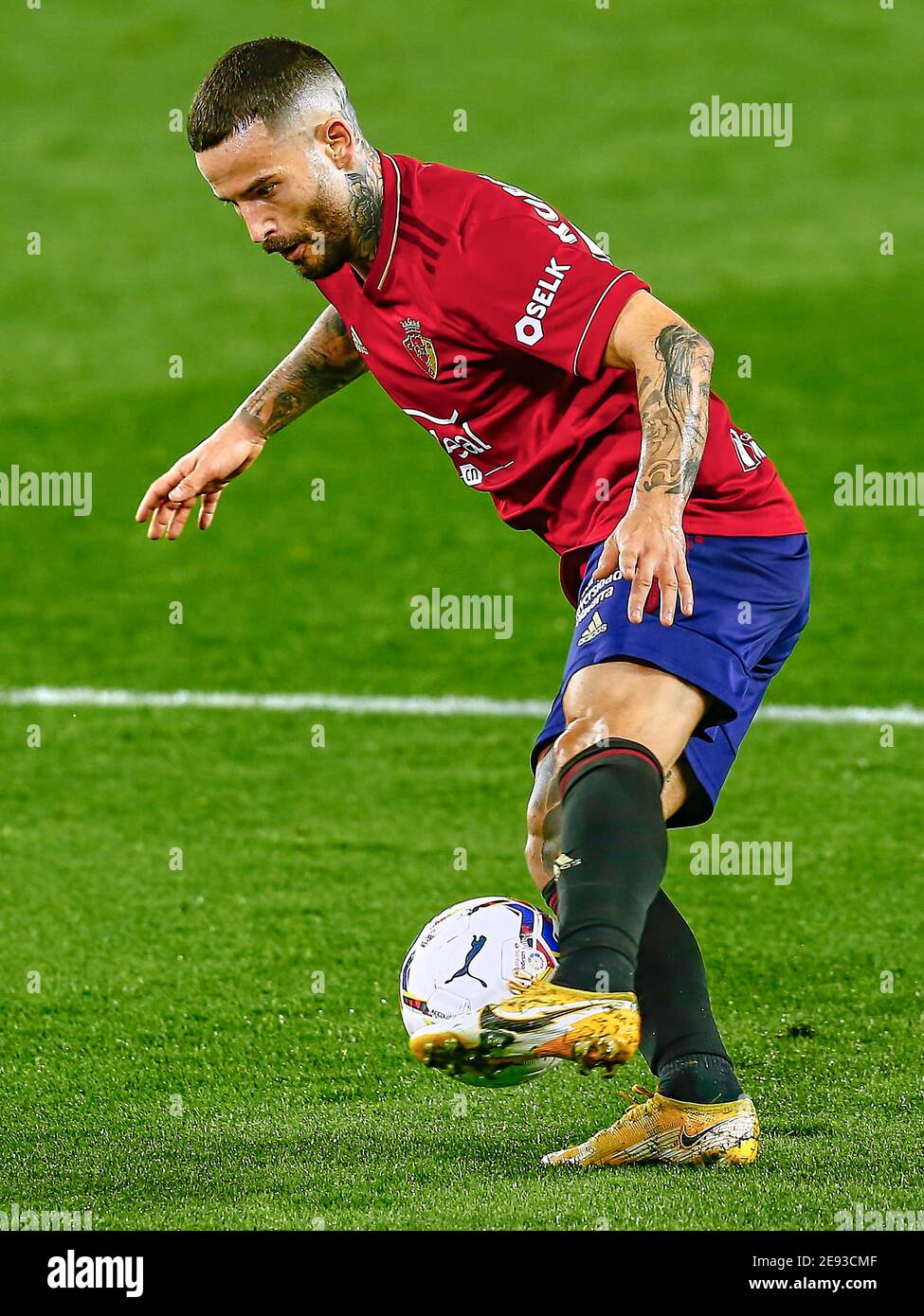 Ruben Garcia of CA Osasuna during the La Liga match between Real Betis ...