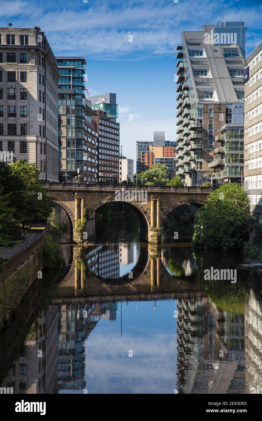 United Kingdom, England, Greater Manchester, Manchester, City center ...