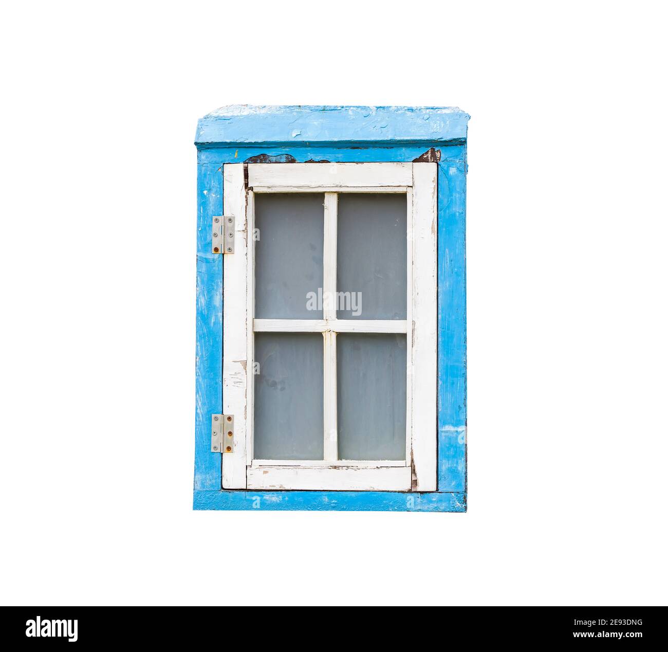 Wooden window village cottage house Stock Photo - Alamy