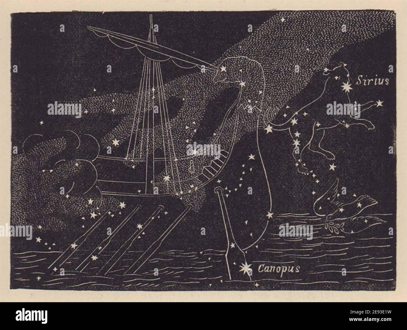 Sirius Star Map