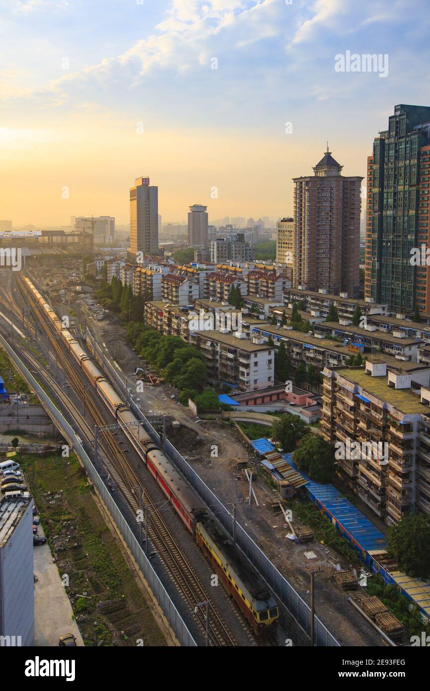 Ningbo railway hi-res stock photography and images - Alamy