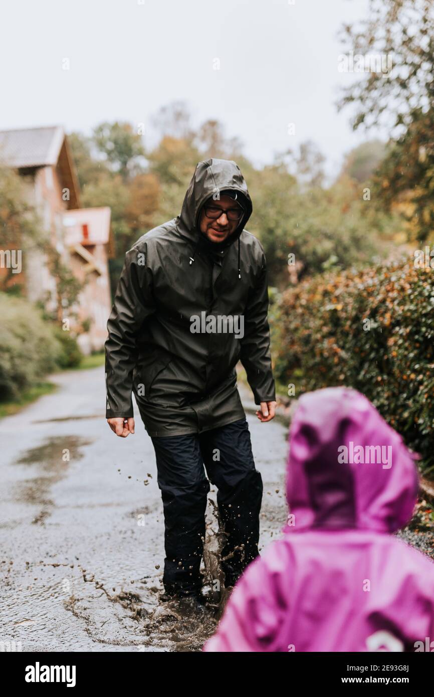 Man puddle hi-res stock photography and images - Alamy