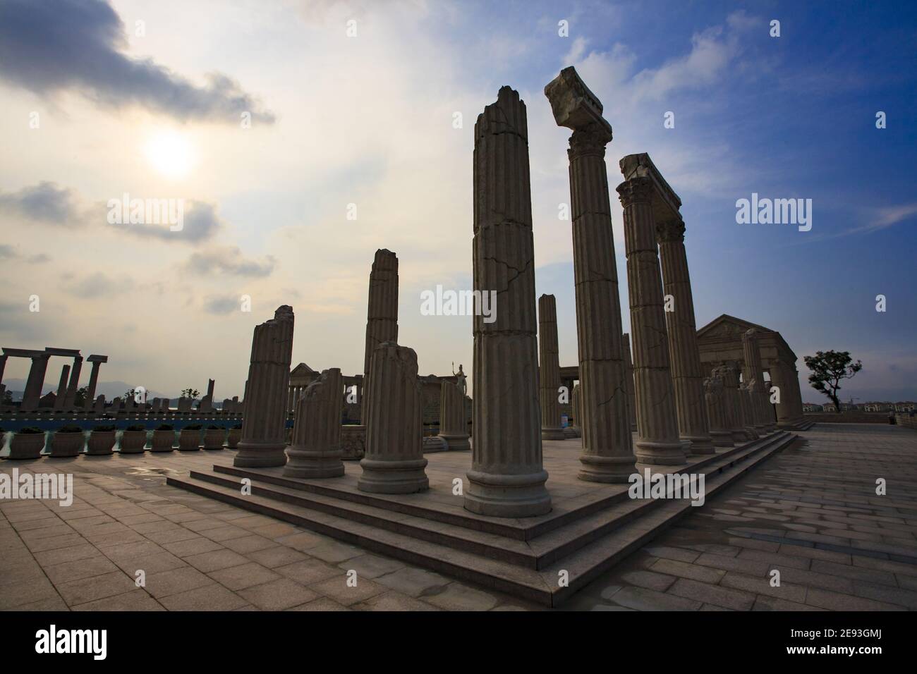 Da peng mountain theme park Stock Photo - Alamy