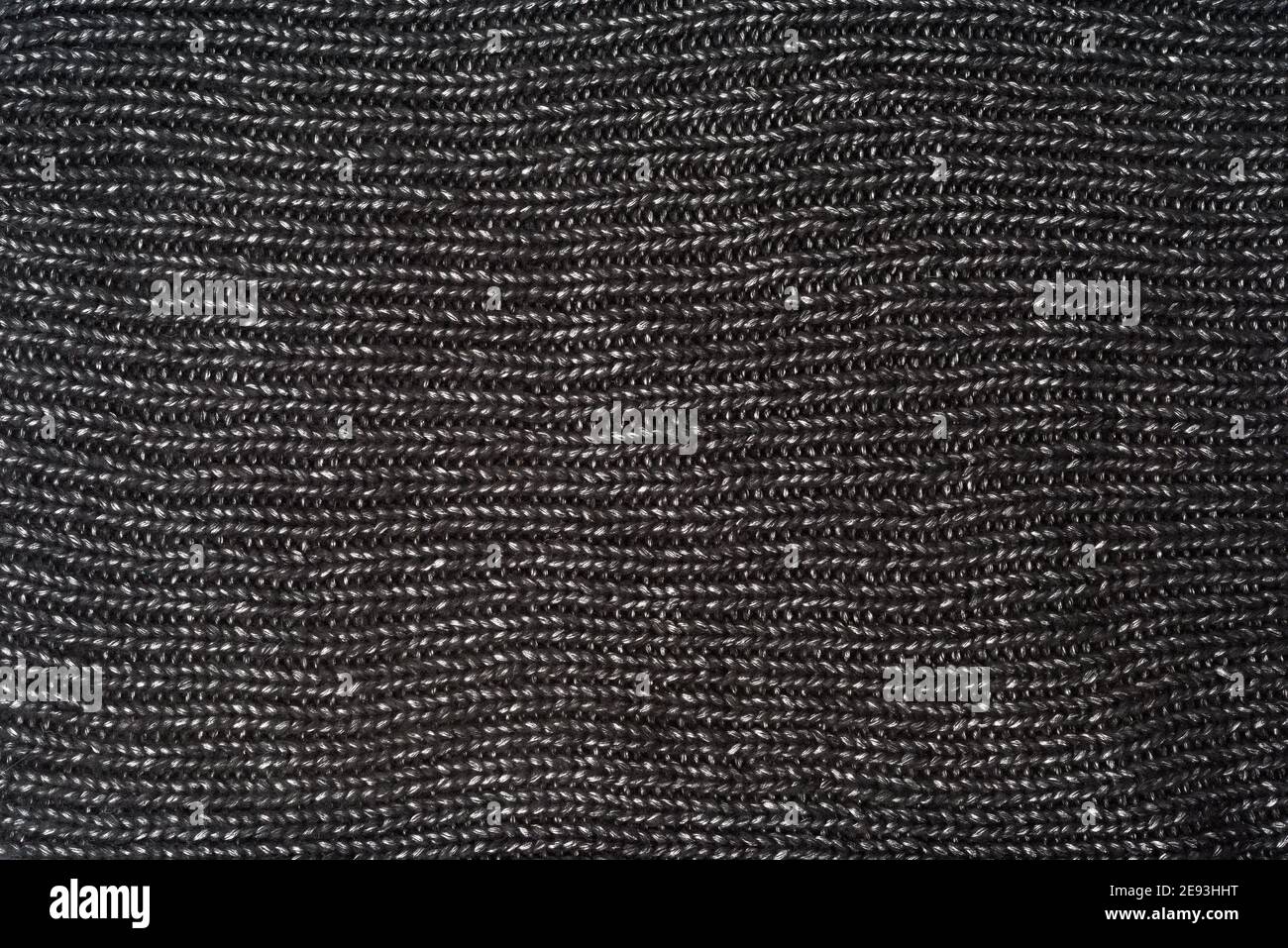 texture of black knitted woolen cloth, full frame Stock Photo - Alamy