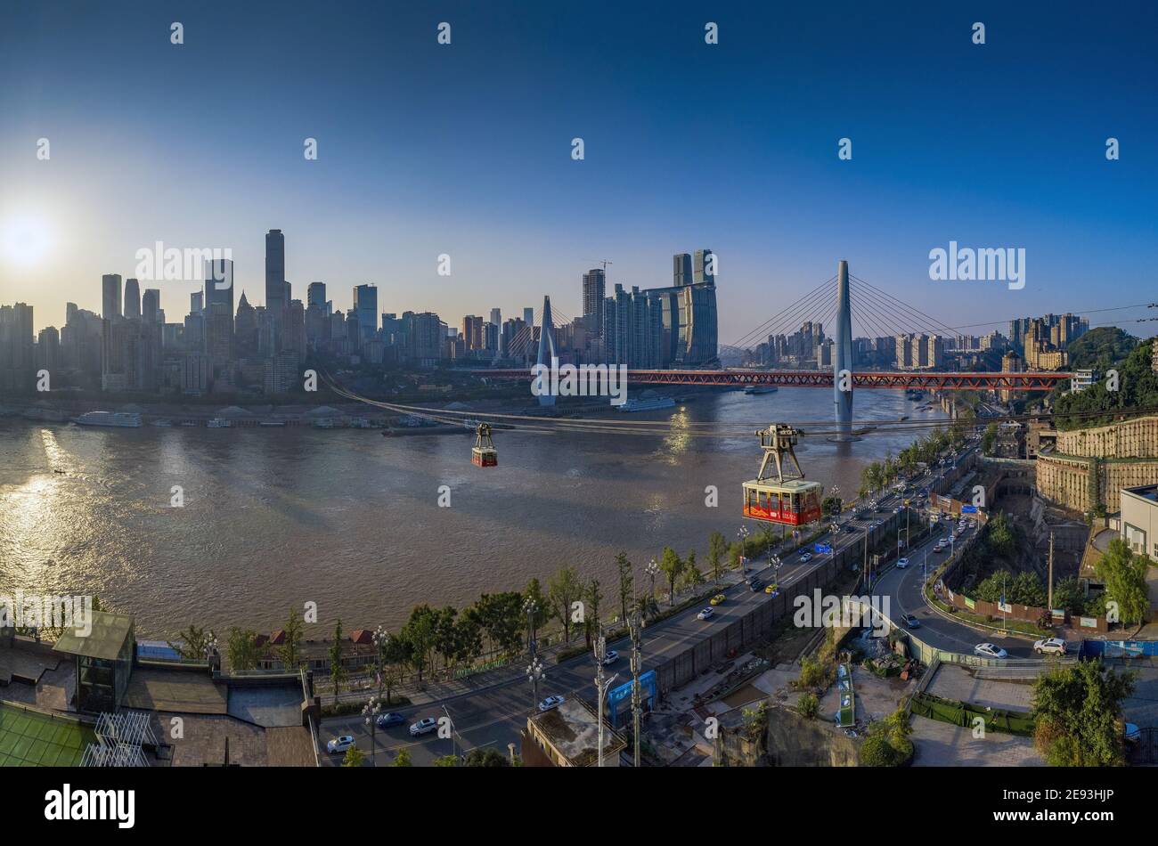 Chongqing east gate bridge hi-res stock photography and images - Alamy