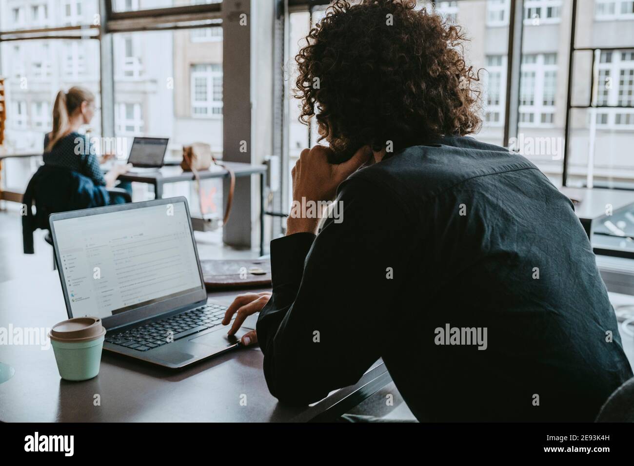 Laptop and space hi-res stock photography and images - Alamy