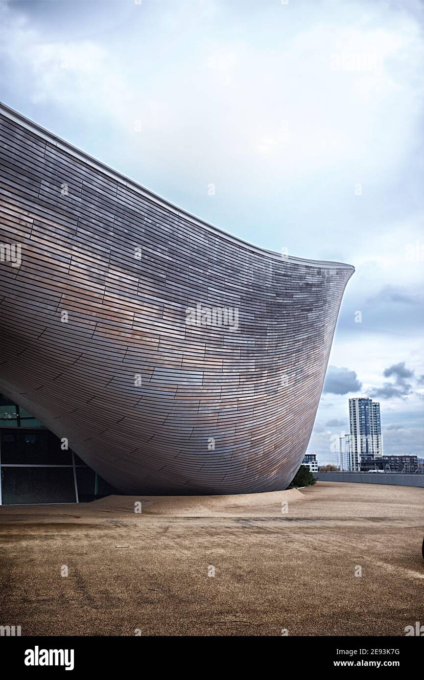 Olympic Swimming Pool in London Stock Photo - Alamy