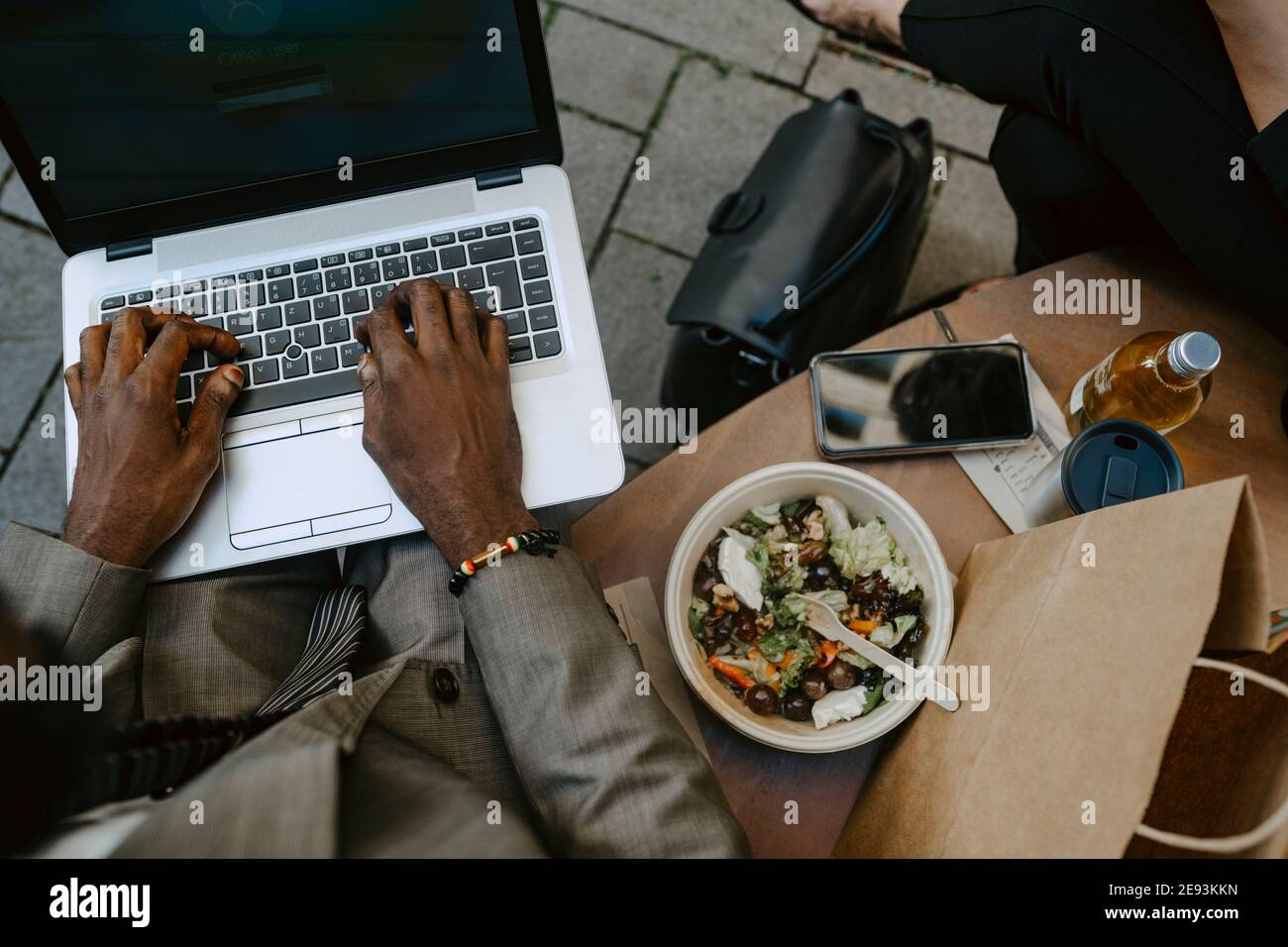 High angle hands on hi-res stock photography and images - Alamy