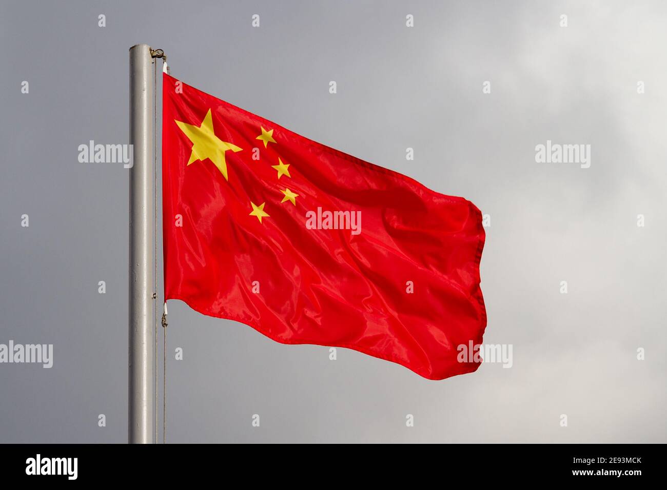 Blue china flag hi-res stock photography and images - Alamy