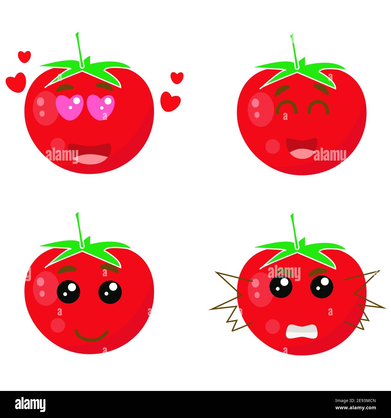 Emotions expressions natural smile Stock Vector Images - Alamy