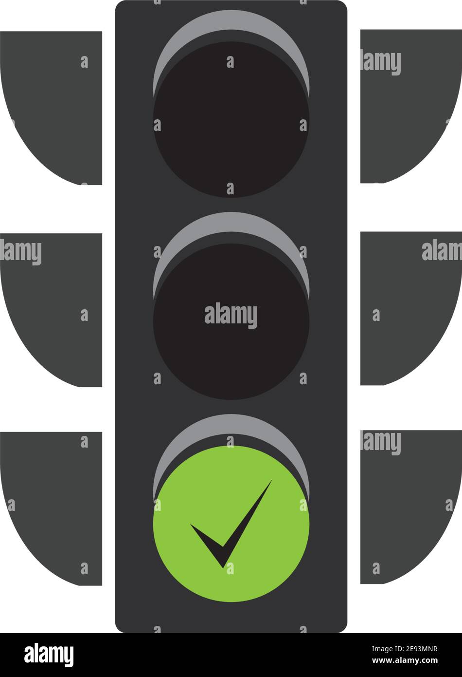 Traffic Light Icon Vector Design Template Traffic light signal - Vector ...