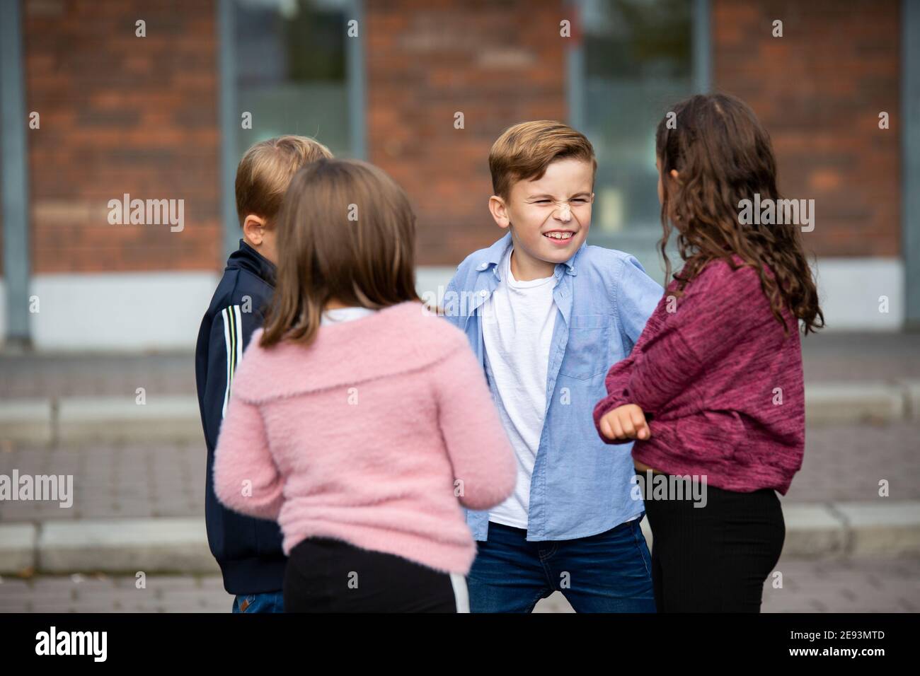 Children together class hi-res stock photography and images - Alamy
