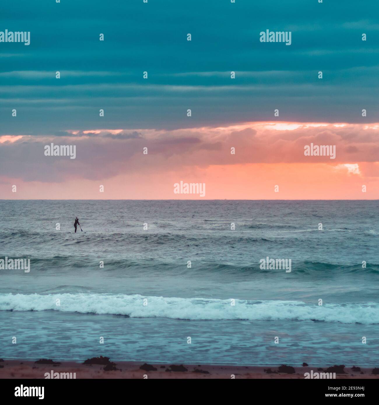 Rocky beach newcastle hi-res stock photography and images - Alamy
