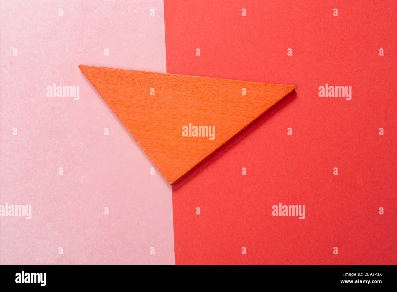 Concept of creative logical thinking. Different colorful wooden blocks ...