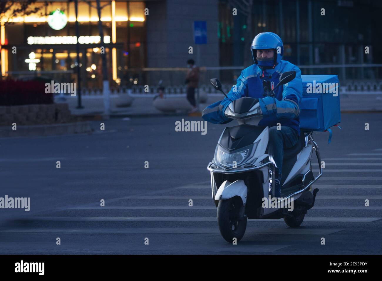 Work on the way of delivery Stock Photo - Alamy