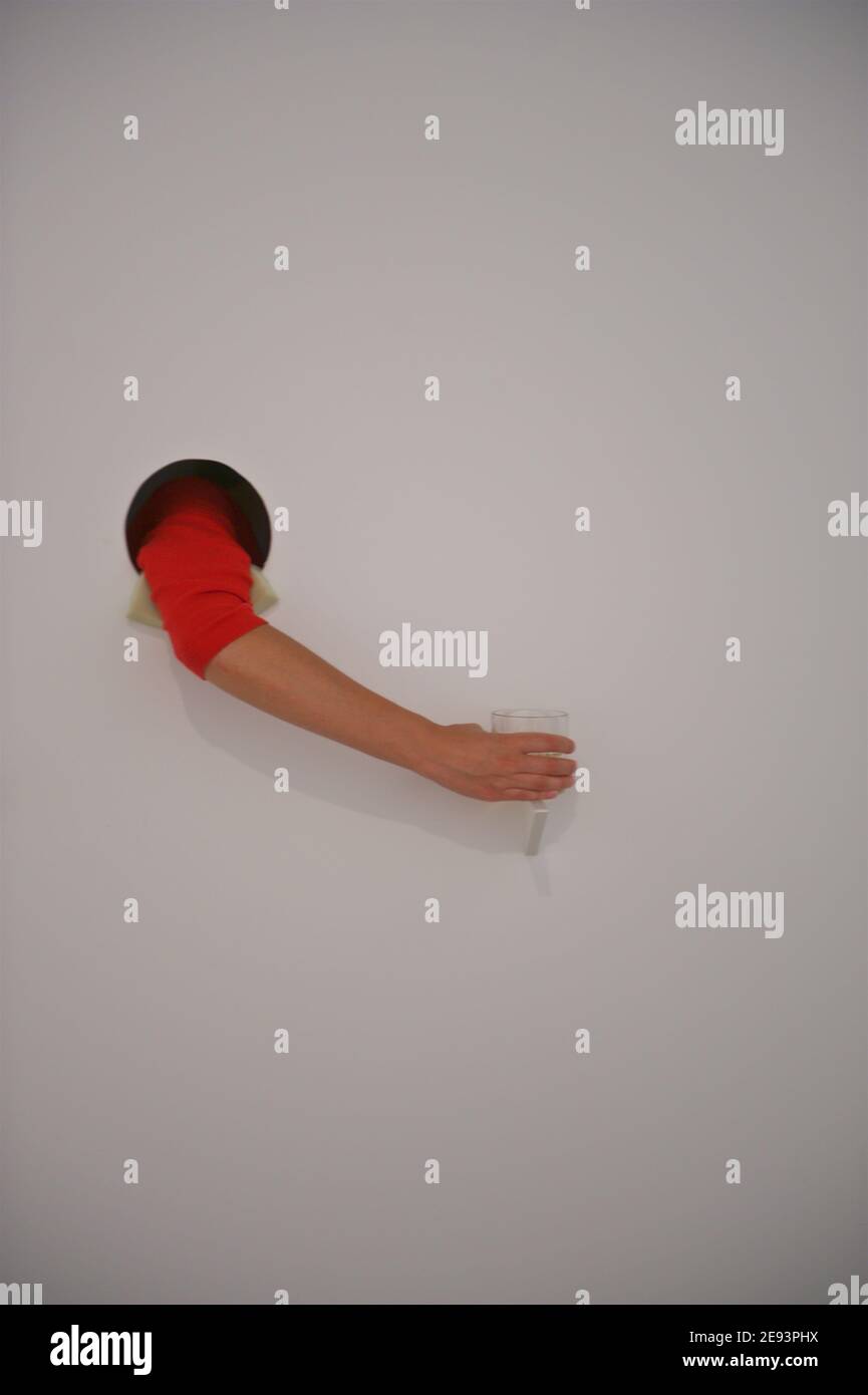 Arm in the wall Stock Photo - Alamy