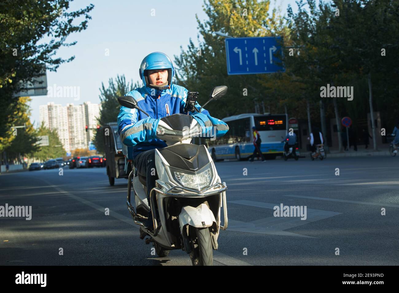 Indian takeaway delivery hi-res stock photography and images - Alamy